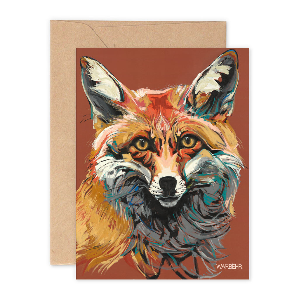 Fox, Greeting Card– WarBëhr