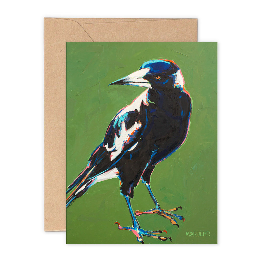Magpie, Greeting Card– WarBëhr
